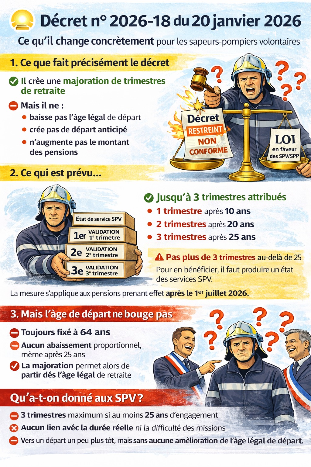 Trimestres de retraite - Syndicat des Sapeurs-Pompiers Volontaires de ...